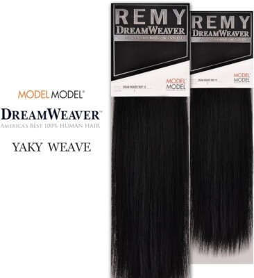 Model Model DreamWeaver Yaky 100% Human Hair 18” | eBay