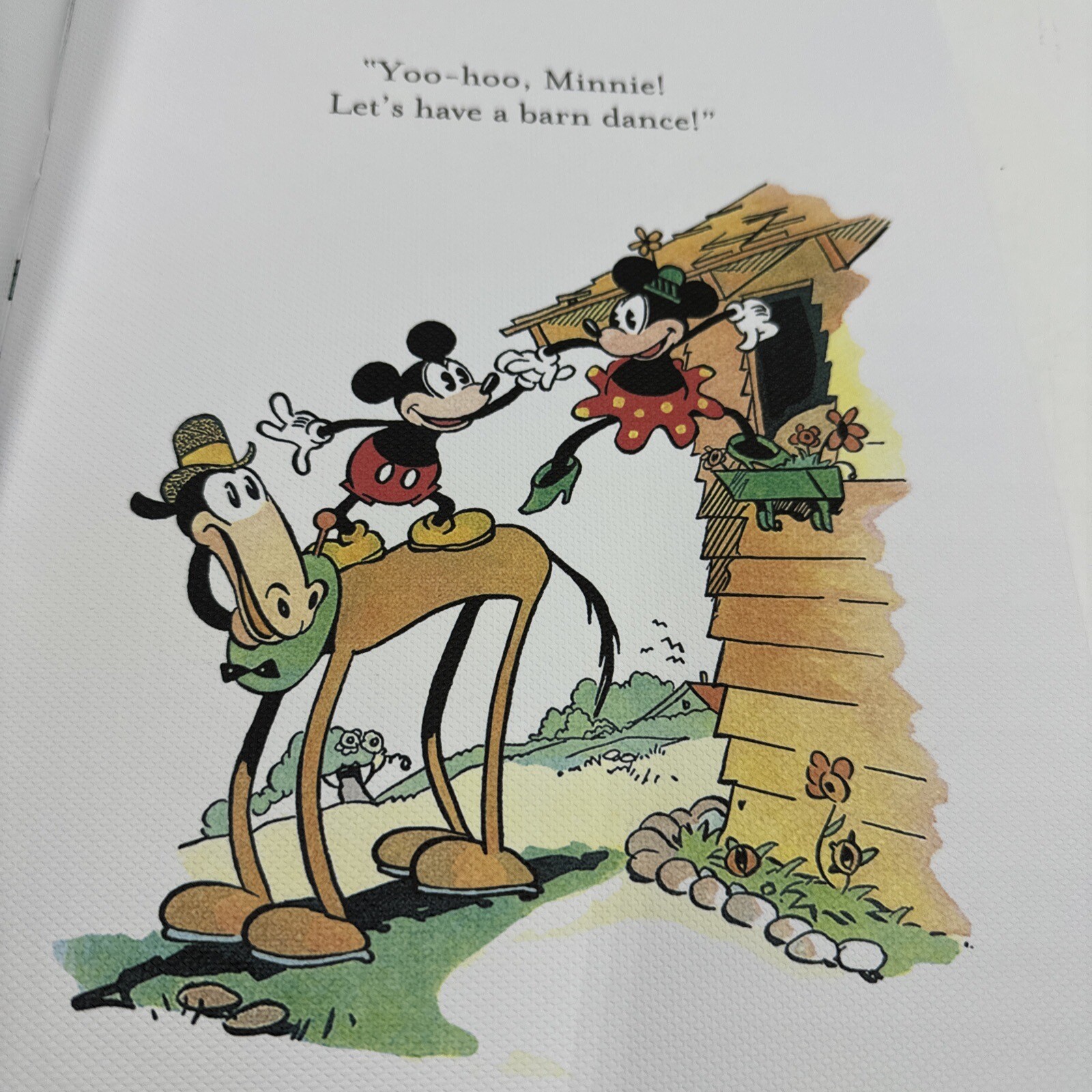 Walt Disney's Mickey Mouse Barn Dance - Every Page Is A Canvas - Art ...