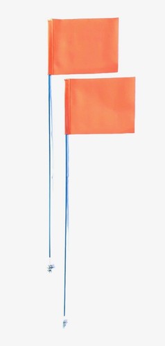JLP 3.5' Snow Plow Markers & Flags Blue Set Plow Truck Pick Up Size by ...