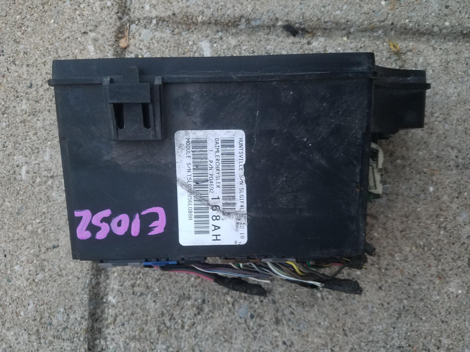 2007 Chrysler Sebring Fuse Box Power Relay Module TIMP P04692168AH 2705 ...