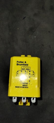 Brand New Potter & Brumfield CLF-42-71002 Time Delay Relay 120 Vac R2 ...