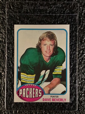 1976 Topps Football #448 Dave Beverly EX/MT | eBay