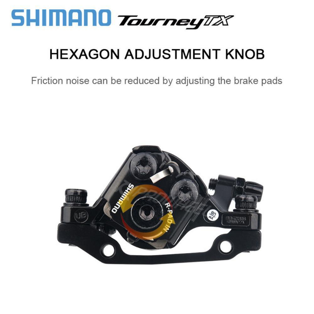Shimano TOURNEY TX BR-TX805 Mechanical Disc Brake Calipers Resin Pads ...