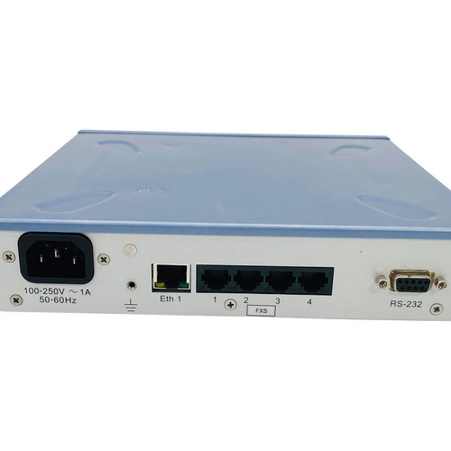 AudioCodes MP104 VoiP Gateway MP-104A/FXS/AC/SIP 4 Ports GGWV00009 w ...