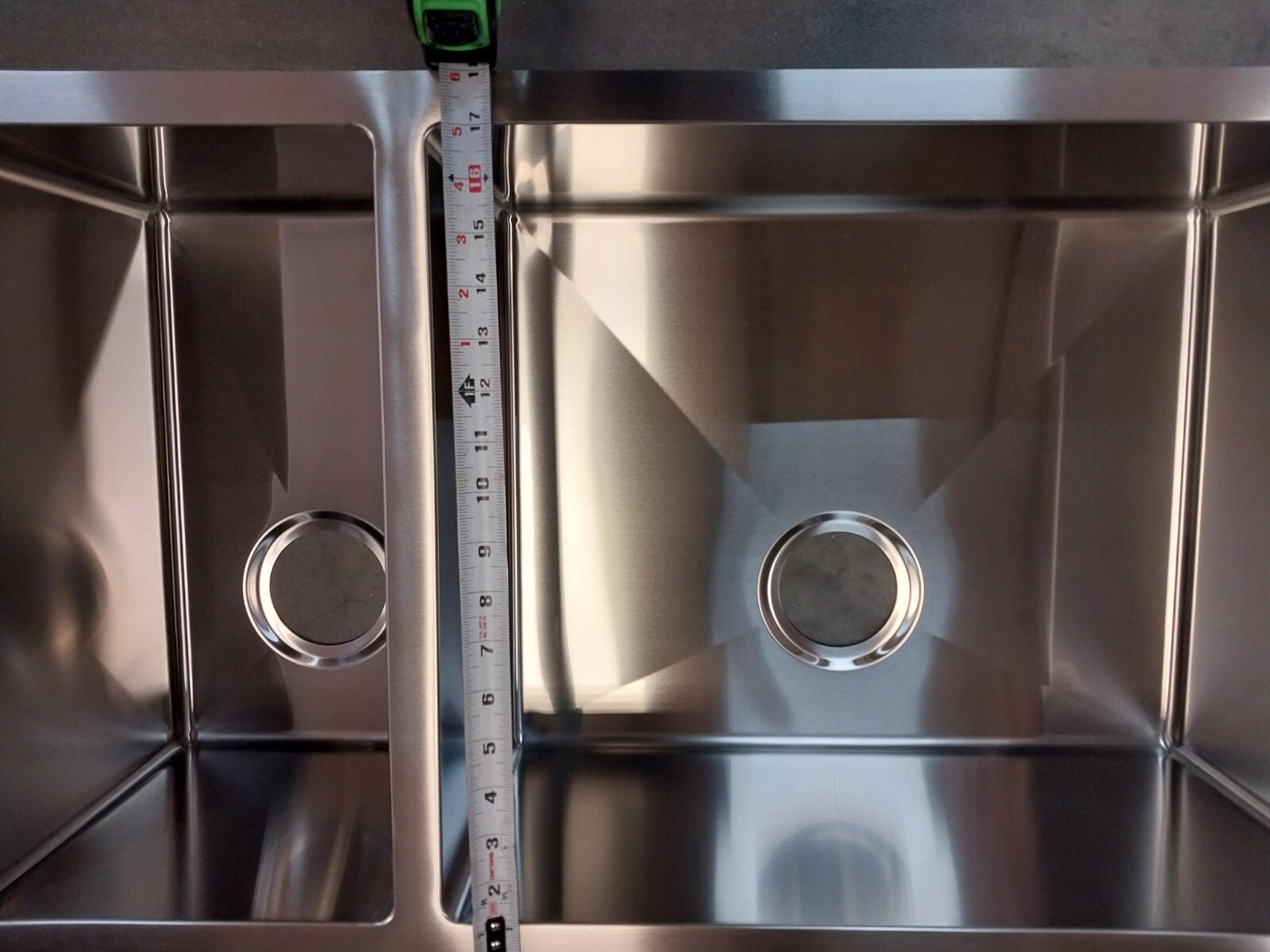 Haven Stainless Steel Sink 3218 double basin 70/30 | eBay