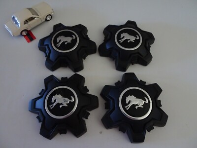 Set of 4 Ford Bronco Black OEM Wheel Center Cap # MZDC-1A096-HB | eBay