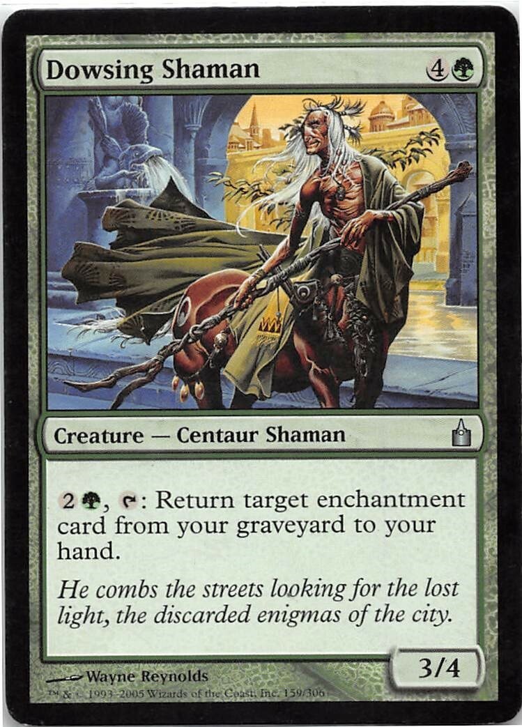 Dowsing Shaman *Uncommon* Magic MtG x1 Ravnica MP | eBay