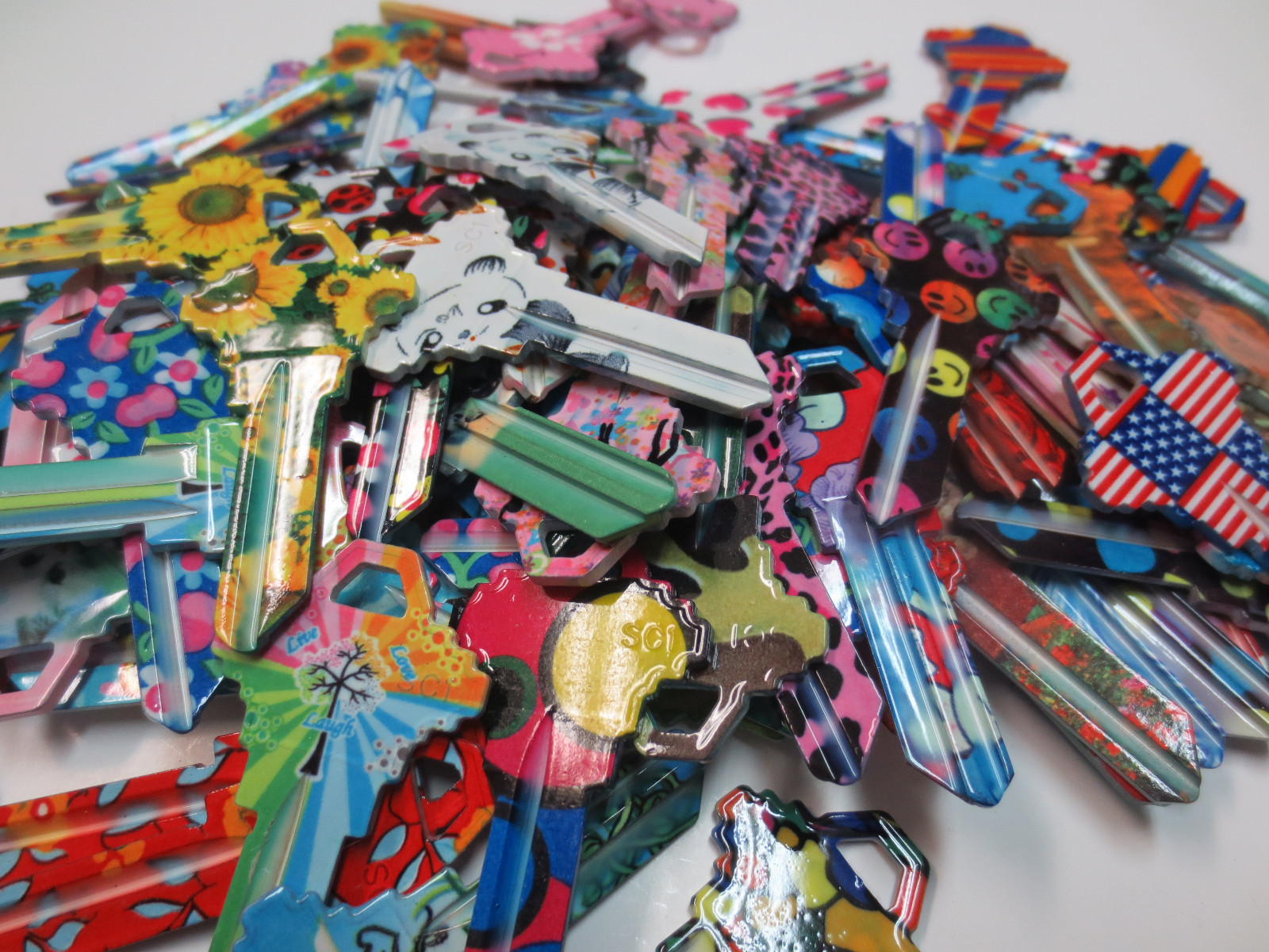 Lot 100 pcs SC1 Color Designer Key Blank Blanks for Locksmith New | eBay