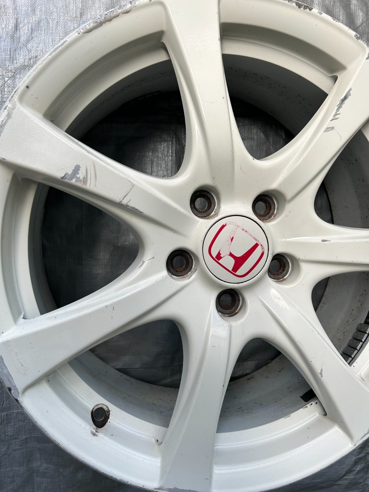 JDM Honda Civic Type-R ENKEI FN2 FD2 EP3 18x7.5J 5H OFF+60 PCD114.3 ...