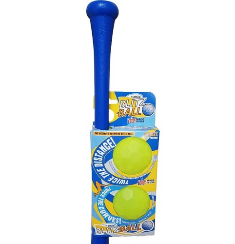 Blitzball Plastic Blue Bat And Yellow Balls Combo Set (2 Balls) | eBay
