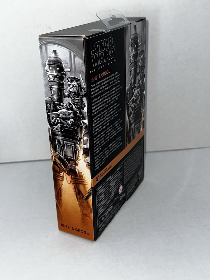 Disney Parks Star Wars Black Series Mandalorian IG-12 & Grogu Action ...