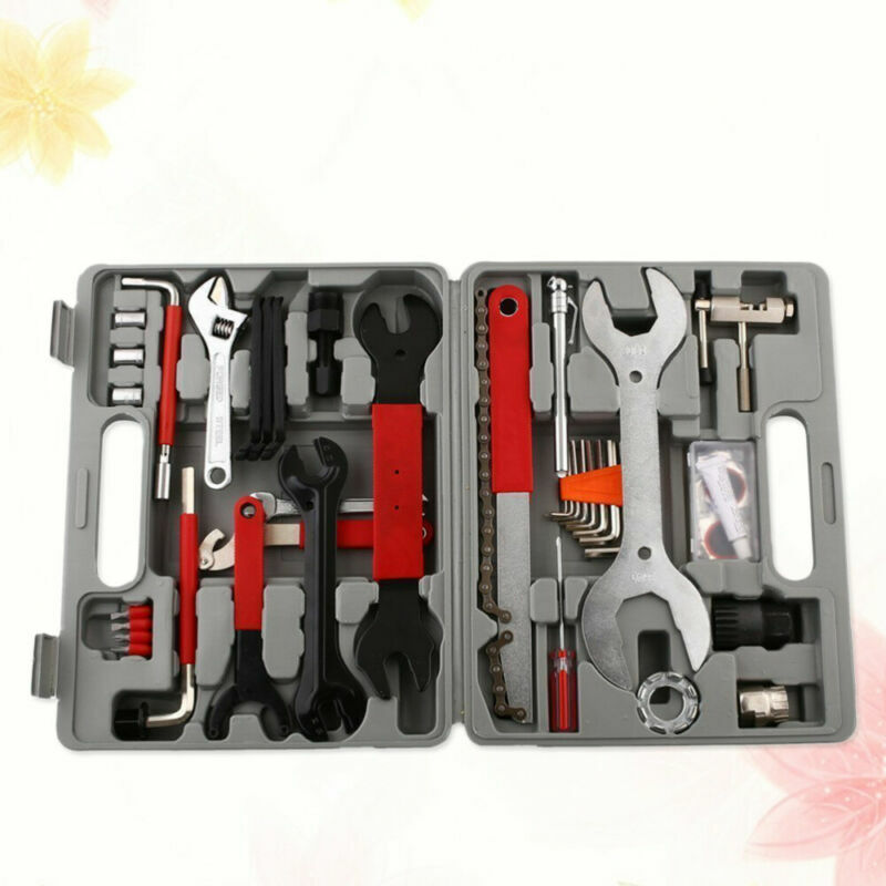 44PCS Professional Complete Bike Repair Tools Tool Kit Set Home ...
