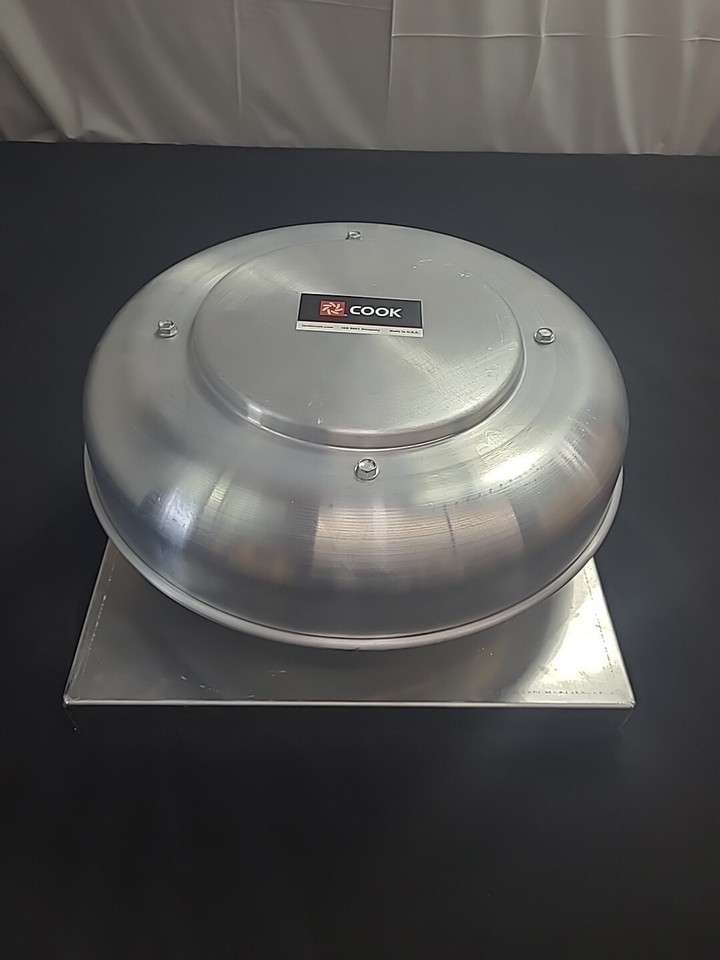 Loren COOK Spun Aluminum Gravity Ventilator Intake/Relief - PR - Base ...