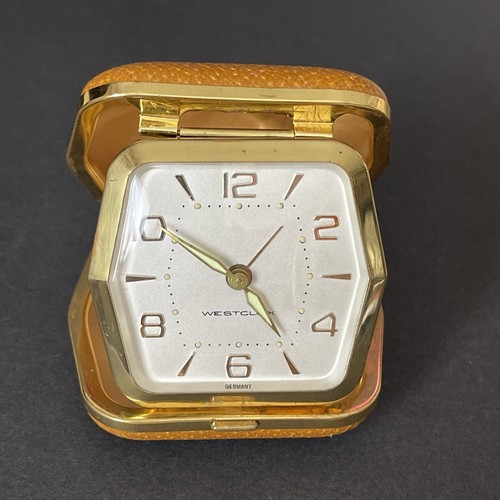 Vintage Relide Swiss Folding OR Travel Clock Alarm | eBay