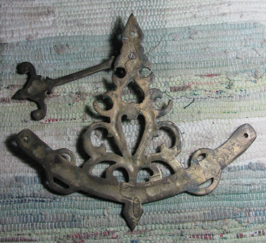 Vintage Solid Brass Mariner's Quadrant Scale Pendulum Inclinometer Ship ...