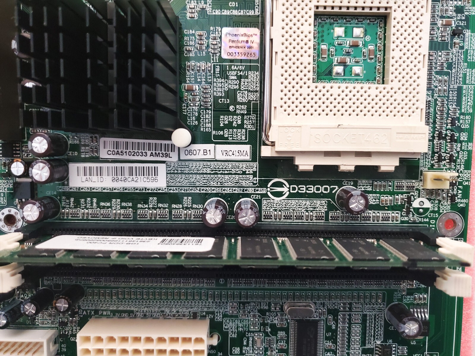 FIC AM39L Rev. 1.0 AMD socket 462/A mATX motherboard, 1GB DDR400 ...