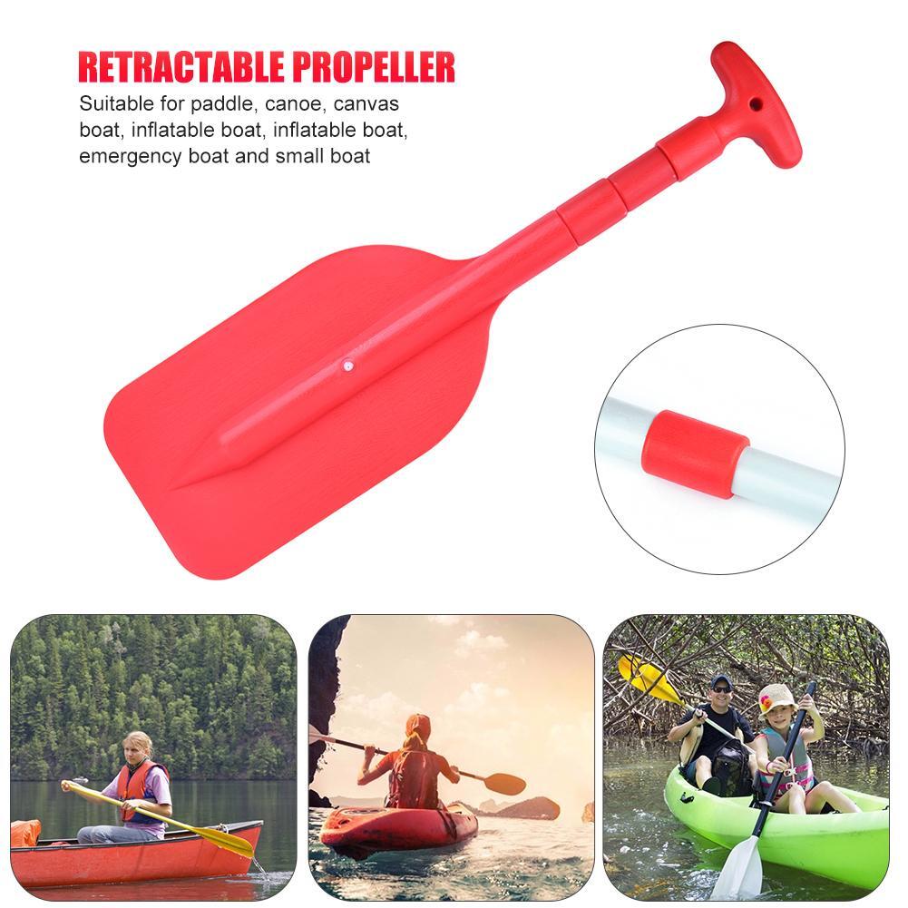 Retractable Portable Telescope Rafting Boat Paddle for Water Sport (Red ...