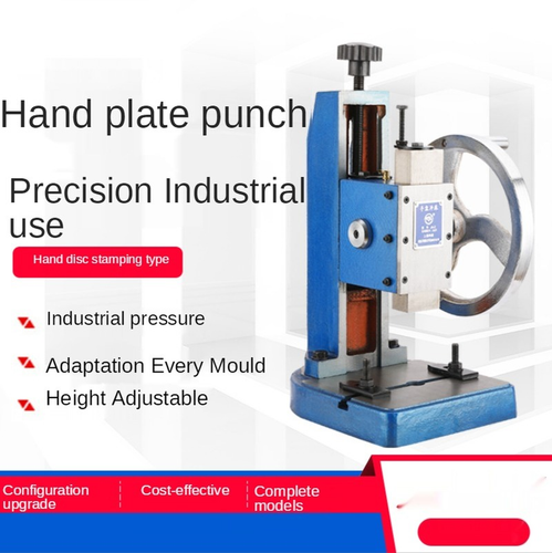 Precision Manual Desktop Disc Punch Diamond Cutting Printing Punching ...