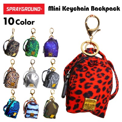 SPRAYGROUND MINI KEYCHAIN BACKPACK KEY RING 10 COLOR DURABLE 900D | eBay
