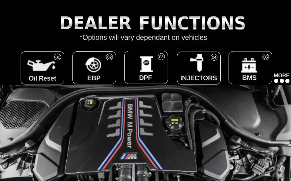 Ancel BM700 Car Diagnostic Scanner Reset Tool OBD2 Fault Codes FOR BMW