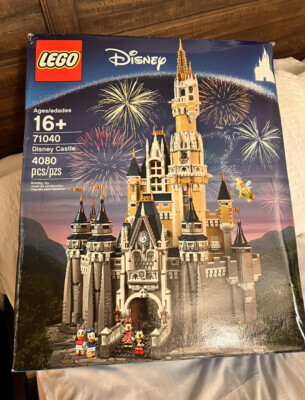 RETIRED LEGO SET 71040 - THE DISNEY CASTLE - 4080 Pieces Mickey Minnie ...