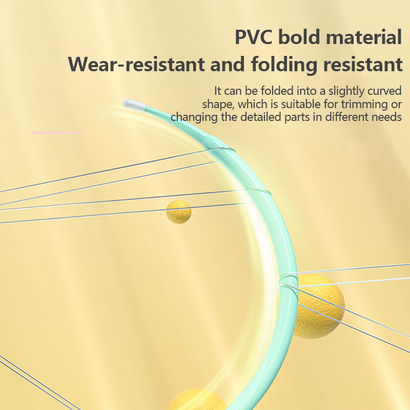 100Pcs Disposable Eyelash Cotton Swab Mascara Wands Applicator Eyebrow ...