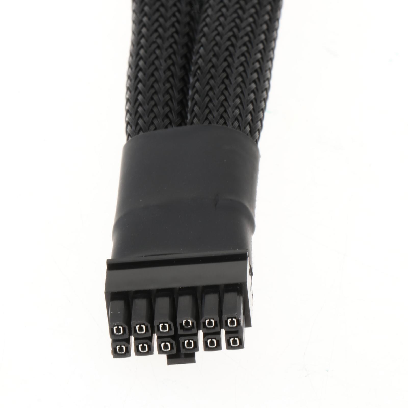 Extension Cables Extender 12 Pin to Dual GPU 8pins Computer for RTX30 ...