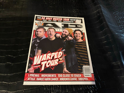 AUGUST 2017 #349 AP ALTERNATIVE PRESS music magazine WARPED TOUR | eBay