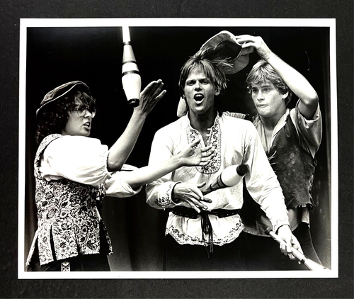1980s Renaissance Festival Juggling Jugglers Performers Vintage Press ...