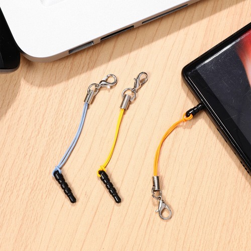 15 Pcs Pendant Plug Earphone Jack Accessories Strap | eBay