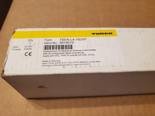 TBEN-L4-16DXP New Turck Bus Module | eBay