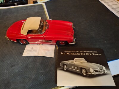 franklin mint 1:24 Mercedes Benz 300 SL Roaster BJ 1960 Ohne OVP | eBay.de