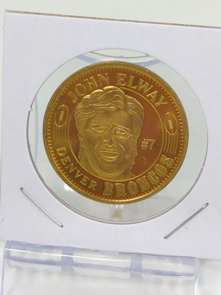 JOHN ELWAY #7 | 1997 Pinnacle NFL Quarterback Club | Limited Edition ...