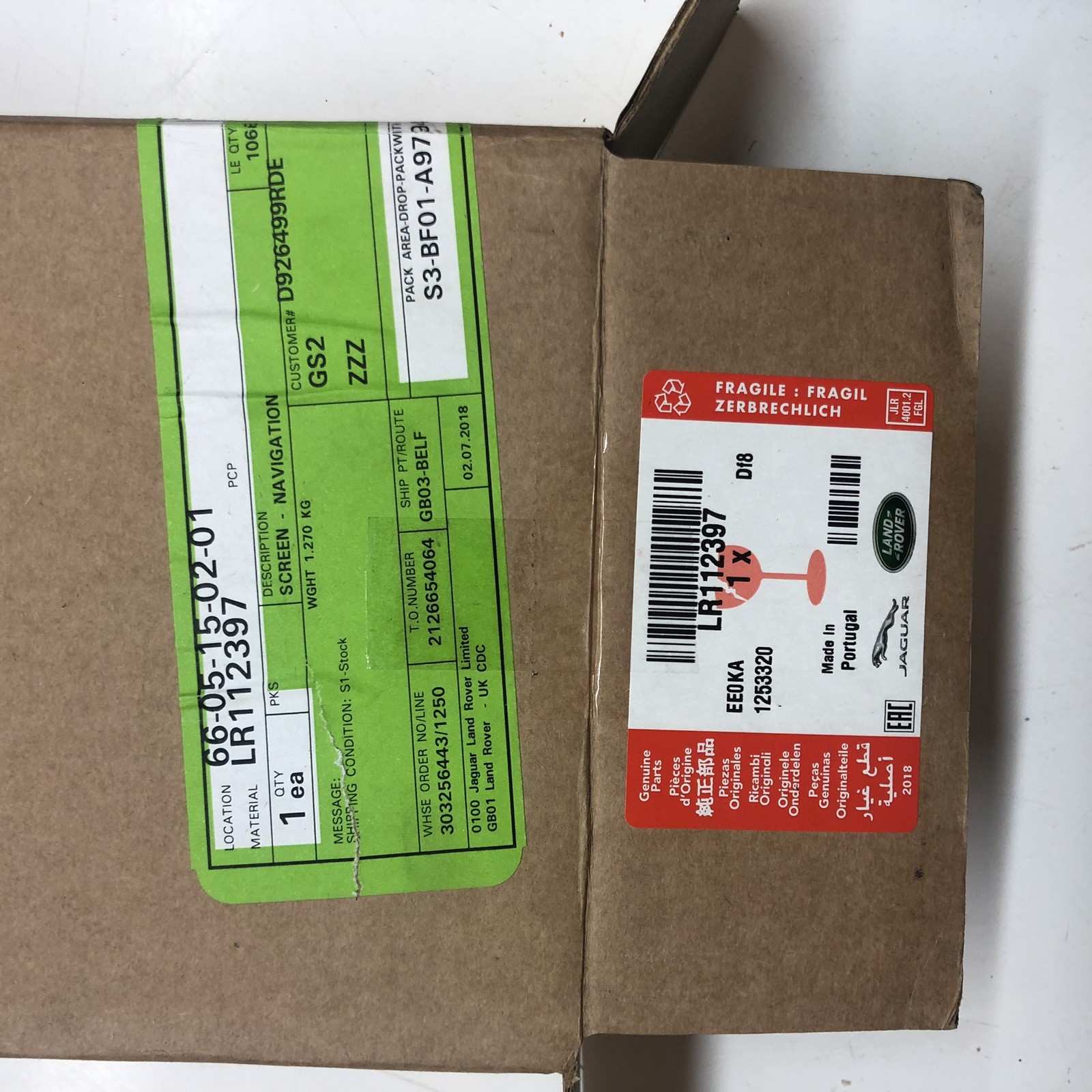 GENUINE Land Rover DISCOVERY 5 17- DISCOVERY SPORT 15- SCREEN LR112397 ...