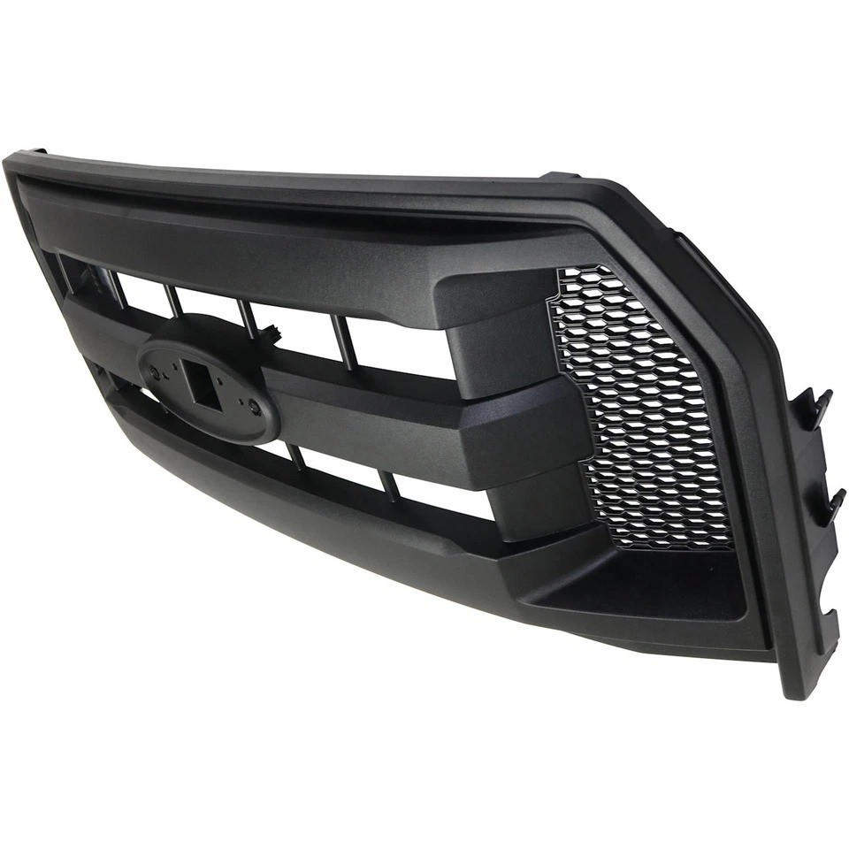 For 2015-2017 Ford F-150 Grille Assembly Front Textured Black FO1200583 ...