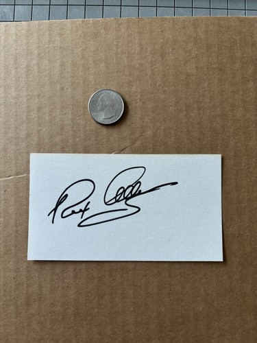 Rex Allen Signed Index Card Autographed 3x5 Card | eBay