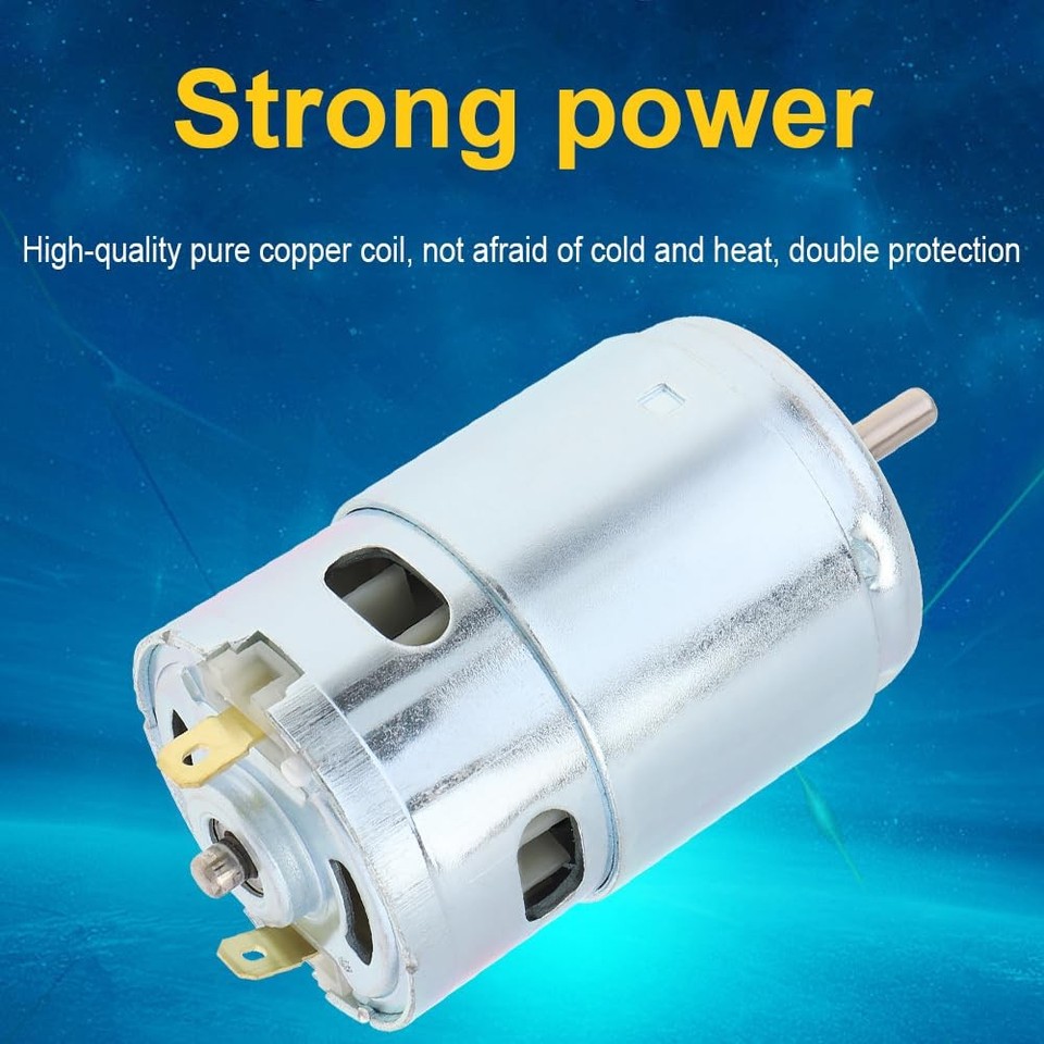 895 DC Motor 12-24V 10000-20000RPM High Torque Adjustable for Electric ...