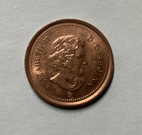 2006 Brilliant Red Canadian Penny With RCM Logo Non Magnetic Rare | eBay