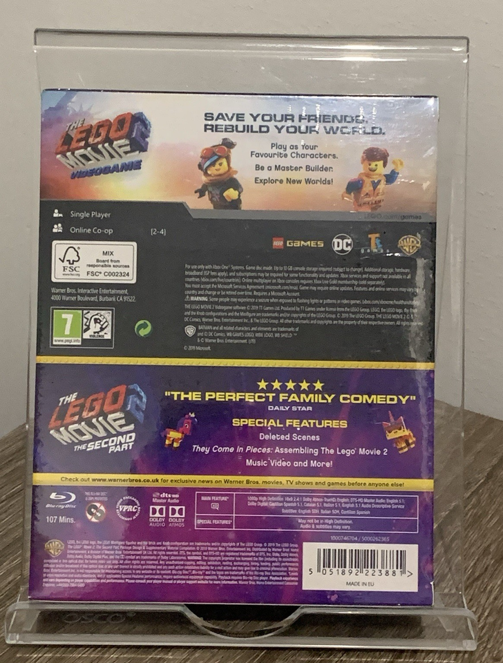 The Lego Movie Play and Watch Microsoft Xbox One Brand New & Sealed | eBay