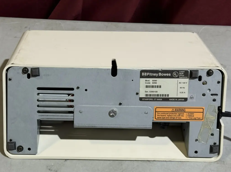 Pitney Bowes 6090 Tri-Fold Letter Folder Printing Business Brochure ...