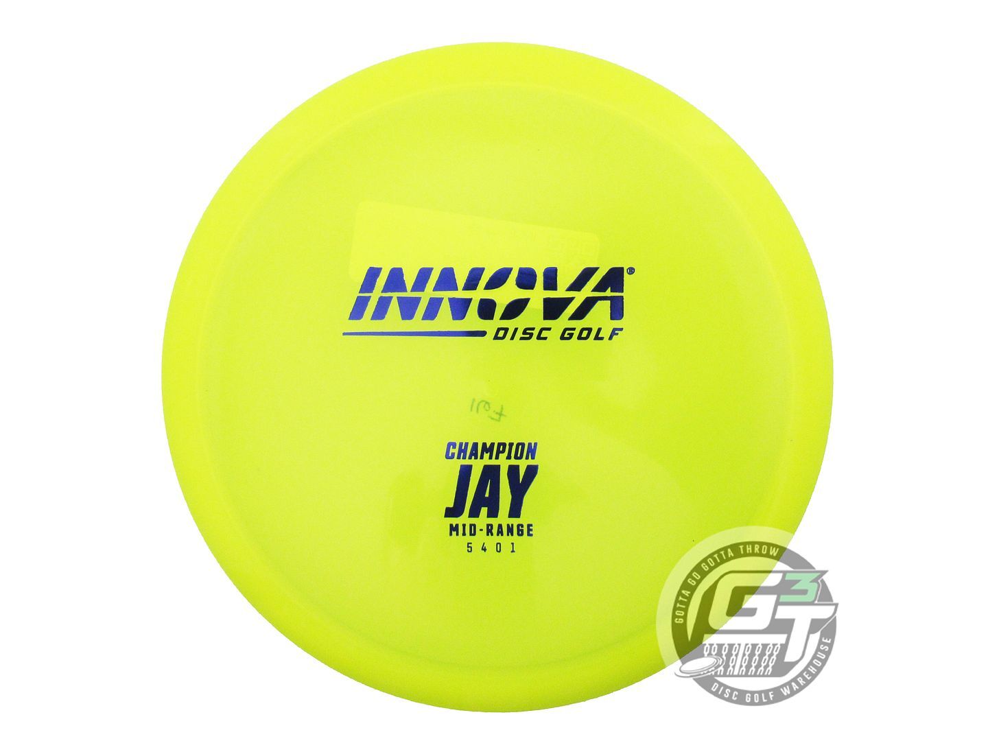 NEW Innova Champion Jay 167g Yellow Blue Foil Midrange Golf Disc | eBay