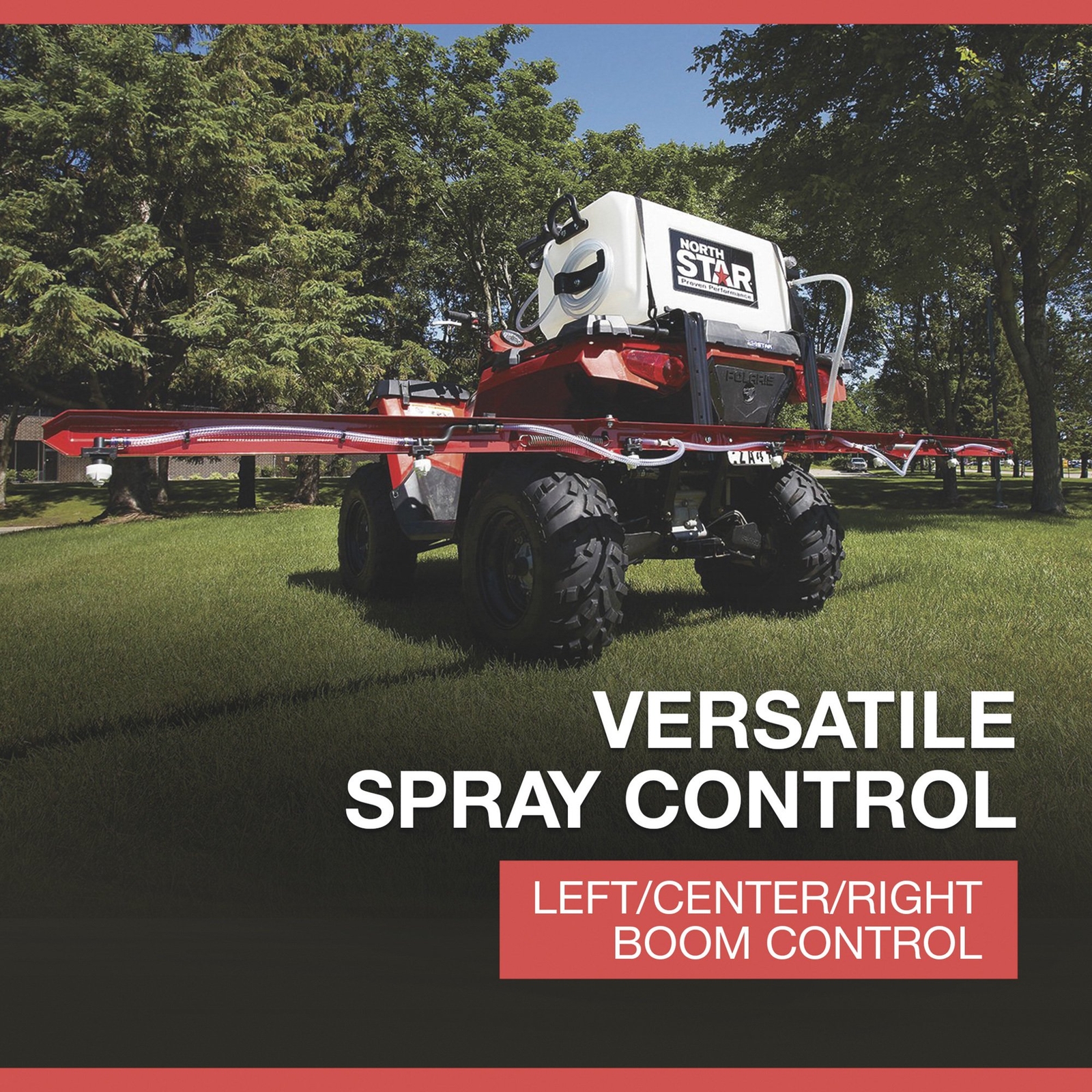 NorthStar High Flow ATV Broadcast and Spot Sprayer with Deluxe 7-Nozzle ...