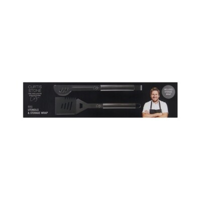 Curtis Stone Coles BBQ Collection BBQ Utensils & Storage Wrap - New ...