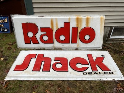 Vintage Radio Shack Sign | eBay