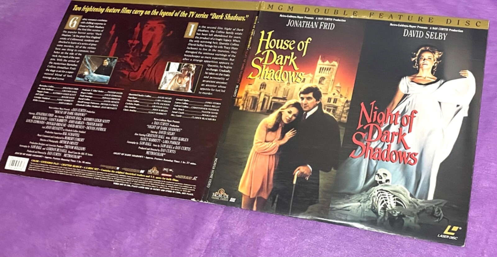 House of Dark Shadows & Night of Dark Shadows (Laserdisc, Two Disc Set ...