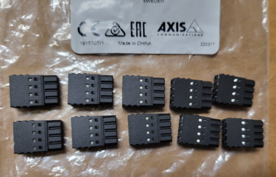 AXIS Connector A 4-pin 2.5 Straight 5800-891, 10 pcs | eBay