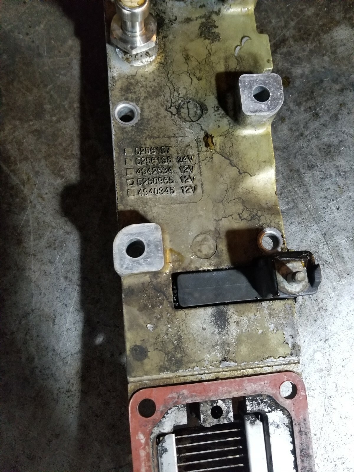 5260965 CUMMINS 6.7 6.7L INTAKE MANIFOLD GRID HEATER | eBay