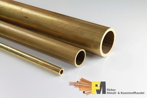 Messing Rohr MS58 CuZn39Pb3 / Ø 60mm, Wandstärke + Länge wählbar | eBay