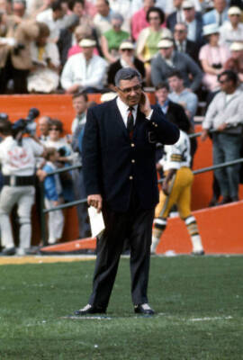 Head Coach Of The Packers Touching His Neck 1968 OLD PHOTO | eBay Australia