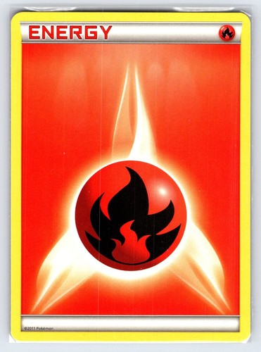 Fire Energy 2011 Pokemon Promo Card No Set Symbol - Nm/Vlp | eBay
